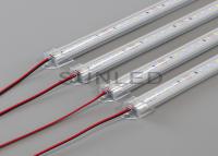 China Super Brightness Aluminum LED Bar SMD2835 DC12V 72 LED Cold White Light Rigid Strip for sale