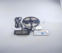 China 60 Led / M IP65 Flexible Led Strip Light Blister Package 12V RGB SMD5050 For Decoration for sale