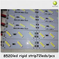 China IP20 Solid Led Light Strip Epister Chip DC12V SMD8520 Aluminum Material 18-22w for sale