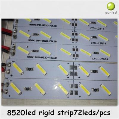 China IP20 Solid Led Light Strip Epister Chip DC12V SMD8520 Aluminum Material 18-22w for sale