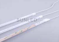 China AC220v Led Rigid Strip Light Bars 16w 1290*12mm PCB Size With Milky Profile DIY Size for sale