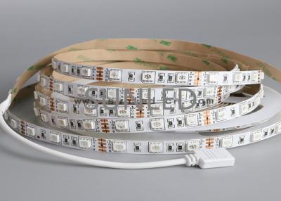 China Waterproof IP65 LED Flexible Strip Lights SMD5050 12V 12W RGB Emitting Color for sale