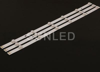 China Cold White LED TV Backlight 32 Inch Square Lens Aluminium Board 15000k Color Temp for sale