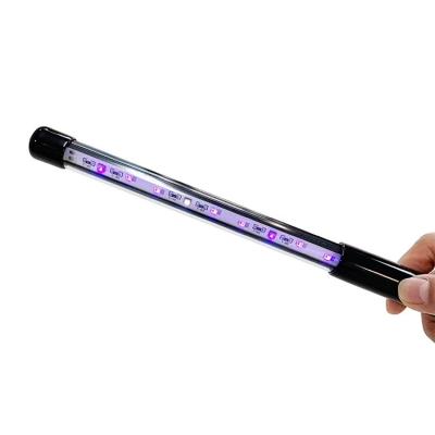 China Handheld Aluminum Germicidal Uvc Led Smd3535 Sterilize Camps With USB Connector for sale