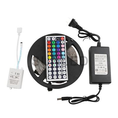 China 5m/Roll Soft RGB 44 Key 14.4w LED Flexible Strip Lights for sale