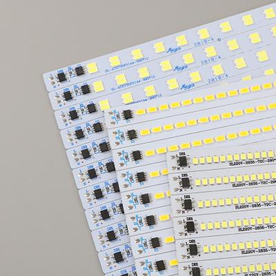 China 220V Led 2835 5630 5730 Alunimun Rigid Strip Light Bar for sale