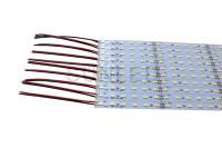 China Aluminum PCB DC 24V SMD5730 72LEDS RIGID Light Bar For Car Lighting for sale