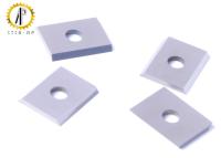 China Silver Color Lathe Cutting Inserts , Easy Wood Tools Carbide Cutters For Woodturning Tools for sale