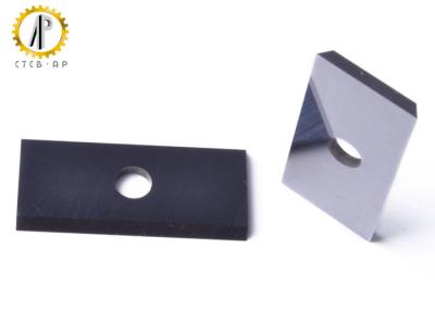 China Rectangular Woodworking Carbide Inserts With 1 Hole 25x12x1.5mm Oxidation Resistance for sale