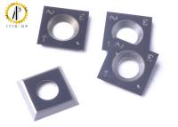 China Standard Square Woodworking Carbide Inserts TCT Reversible Knives 92.5HRA Hardness for sale