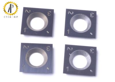 China Indexable Woodworking Carbide Inserts , Tungsten Carbide Planer Blades14x14x2mm for sale