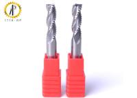China 3 Flute Carbide End Mills For Aluminum Milling With Corrugated Edges for sale