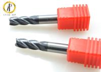 China High Speed Solid Carbide Corner Radius End Mills , Milling Machine Cutting Bits for sale