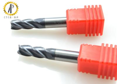 China High Speed Solid Carbide Corner Radius End Mills , Milling Machine Cutting Bits for sale
