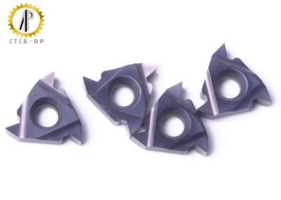 China Partial Profile 60° / 55°Threading Inserts For Lathe , Cnc Machine Cutting Tools for sale