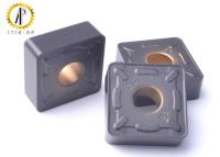 China CVD Coating Tungsten Carbide Inserts , Carbide Turning Inserts For Steel Machining for sale