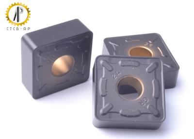 China CVD Coating Tungsten Carbide Inserts , Carbide Turning Inserts For Steel Machining for sale