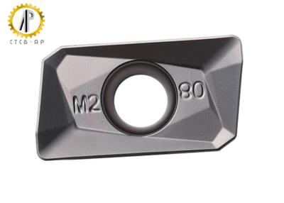 China Hard Metal Alloy Steel Machining CNC Milling Inserts APMT1135PDER - M With PVD Coating for sale