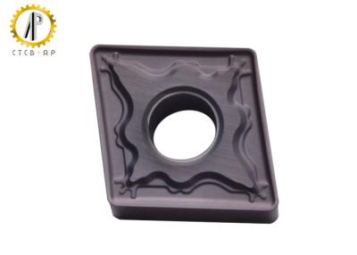 China CNMG1204 PVD Coating Turning Tungsten Carbide Inserts For Stainless Steel Finishing for sale