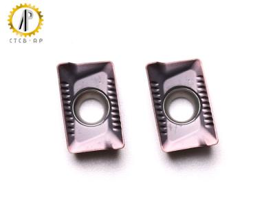 China Solid Carbide Cutters CNC Indexable Milling Inserts APKT1035 With Long Life Time for sale