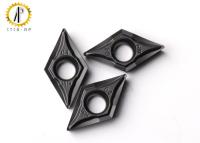 China Metal Cutting DCMT0702 CNC Lathe Inserts CVD Coated For Cast Iron Machining for sale