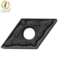 China Black CVD Coating DNMG1506 External Turning Carbide Inserts With Excellent Chip Control for sale