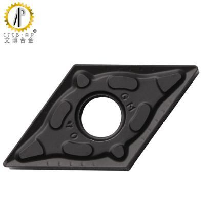 China Black CVD Coating DNMG1506 External Turning Carbide Inserts With Excellent Chip Control for sale