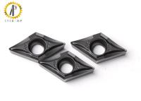 China DCMT0702 Inner Turning Tungsten Inserts For Steel Machining , High Hardness for sale