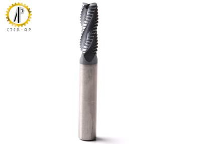China Tungsten Carbide Roughing Milling Cutter HRC58 PVD Coating for sale