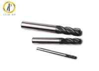 China HRC58 Tungsten Carbide Radius End Mills For Stainless Steel for sale