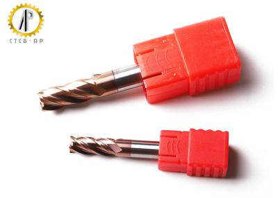China 50HRC 4 Flute Flat End Tungsten Carbide CNC Machining Tools for sale