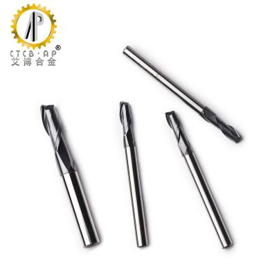 China Shank Chamfering 2 Flute Indexable Tungsten Carbide End Mills for sale