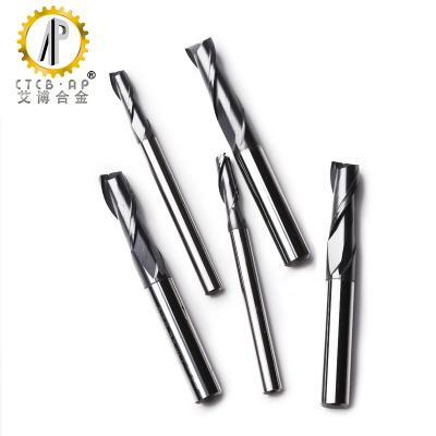 China 2 Flute CNC Metal Milling Tungsten Carbide Square End Mills Diameter 20mm for sale
