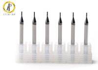 China TiALN Coated Carbide Milling Cutters HRC57 With 4mm Shank for sale