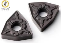 China Zhuzhou Manufacturer CVD Coating CNC WNMG080412 Tungsten Carbide Turning Insert For Steel Cutting for sale