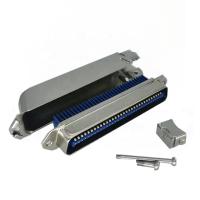China 2.16mm 64 Pin Male Champ Hard Metric Connector with Metal Shell for RJ21 Cable for sale
