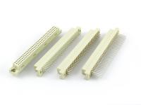 China DIN 41612 C Type 64 Pin Female Connector Dip Solder 2.54mm Pitch Triple Row for sale