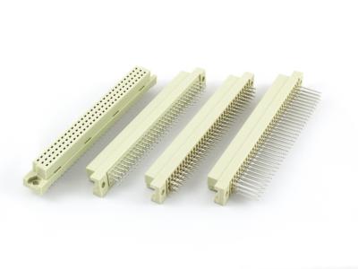 China DIN 41612 C Type 64 Pin Female Connector Dip Solder 2.54mm Pitch Triple Row for sale