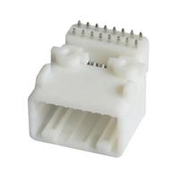 China Brass Phosphor Bronze 20 Pin Right Angle Automotive Socket Dual Row for sale