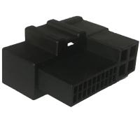 China PA66 PBT 24 Pin Auto Car Stereo Wire Connector Housing Female Male OEM ODM for sale