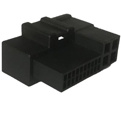 China PA66 PBT 24 Pin Auto Car Stereo Wire Connector Housing Female Male OEM ODM for sale