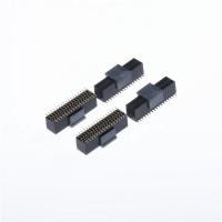 China SMT Dual Row 1.27mm Pitch Pin Header Connector Gold Plated 100V 1A for sale