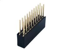 China 2.54mm Pitch Dual Row Female Header Connector 2-40P Gold Plating PCB for sale