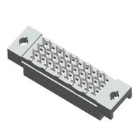 China Right Angle 3 Row Male DIN 41612 Connector 30 Pin 2.54mm Pitch Gold Plating for sale