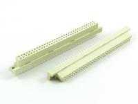China DIN 41612 2.54mm 3 Row Male Connector 3x10pin Right Angle PCB European for sale