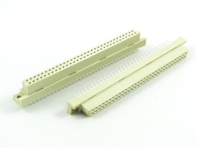 China DIN 41612 2.54mm 3 Row Male Connector 3x10pin Right Angle PCB European for sale