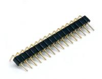 China SMD PCB 2-40pin 1.27mm 2.54mm Pitch Female Header Straight Pin Header Connector for sale