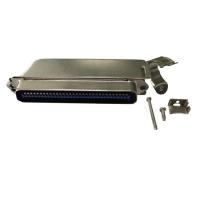 China 45 Degree Metal Cover 64 Pin Centronic Champ IDC Male Plug Crimping Connector 2.16mm for sale
