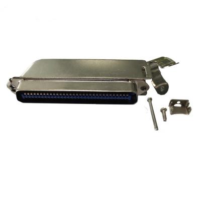 China 45 Degree Metal Cover 64 Pin Centronic Champ IDC Male Plug Crimping Connector 2.16mm for sale
