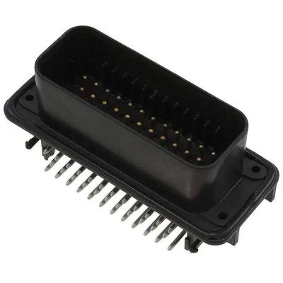China 35pin 4.0mm Pitch Right Angle Male Header with Seal AMPSEAL Automotive ECU Connector for sale